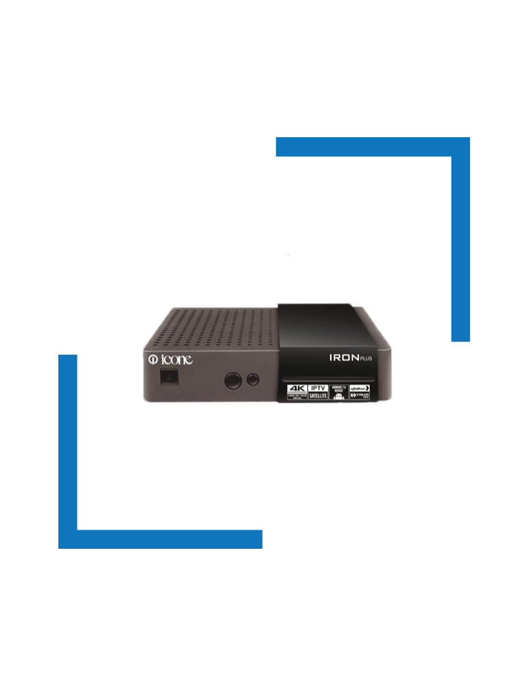 ICONE IRON Plus 4K • Sat Télévision