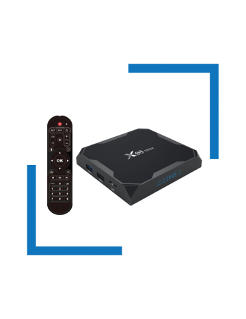 Box TV Android X96 MAX + Abonnement ALPHA IPTV 12 Mois • Sat Télévision